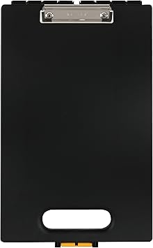 Amazon.com: Dexas Clipcase Storage Clipboard with Handle, Black ...