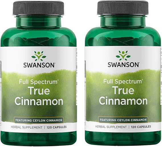 Amazon.com: Swanson Full Spectrum True Cinnamon - Herbal Supplement ...