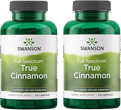 Amazon.com: Swanson Full Spectrum True Cinnamon - Herbal Supplement ...