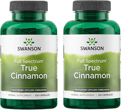 Amazon.com: Swanson Full Spectrum True Cinnamon - Herbal Supplement ...