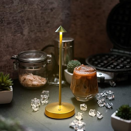 maglaw Rechargeable Cordless Table Lamp,Small Table Lamp,Portable LED ...