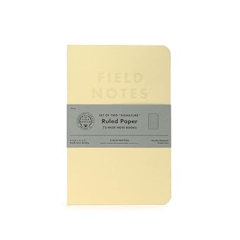 Field Notes Signature Series Notebook 2-Pack - 4.25" x 6.5" - 72 Pages ...