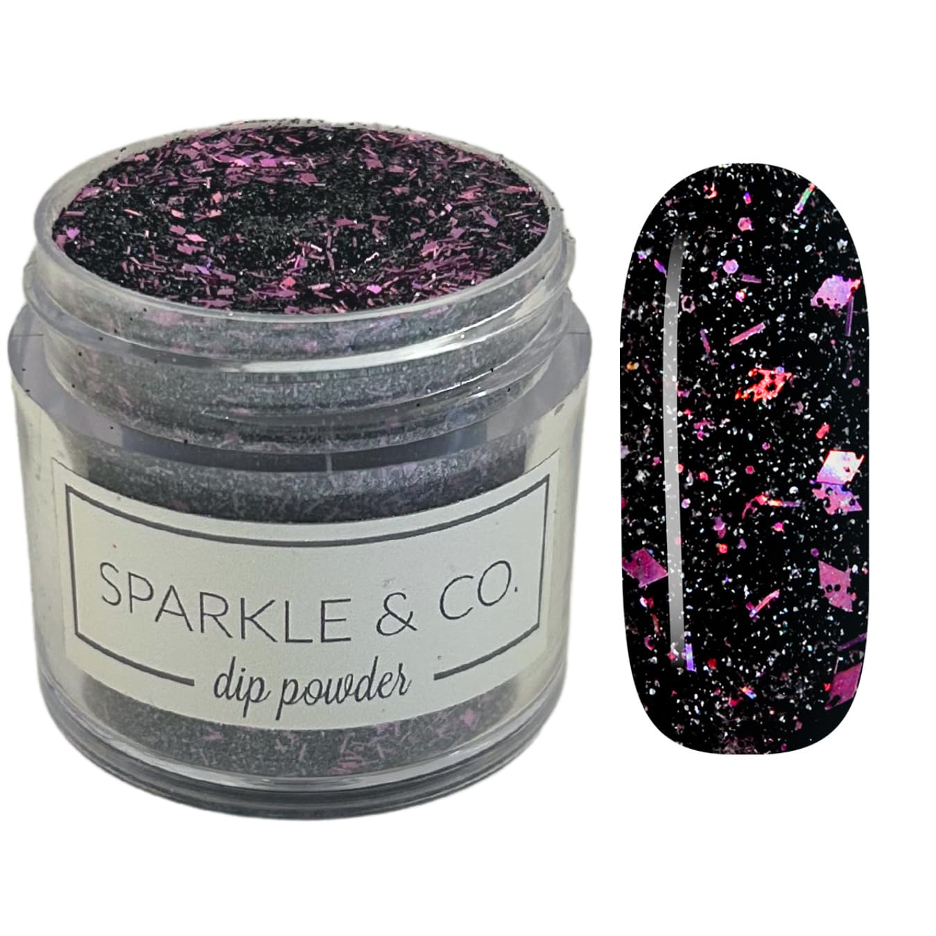 Amazon.com : Sparkle & Co. Dip Powders – Secret Menu: Goth Barbie ...