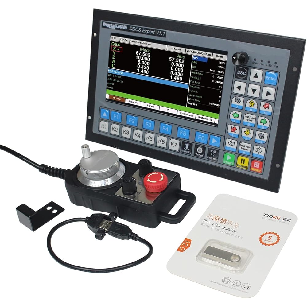 12 Mo Finance Cnctopbaos 4 Axis Milling Machine Cnc Controller 1000khz Offline Standalone Plc