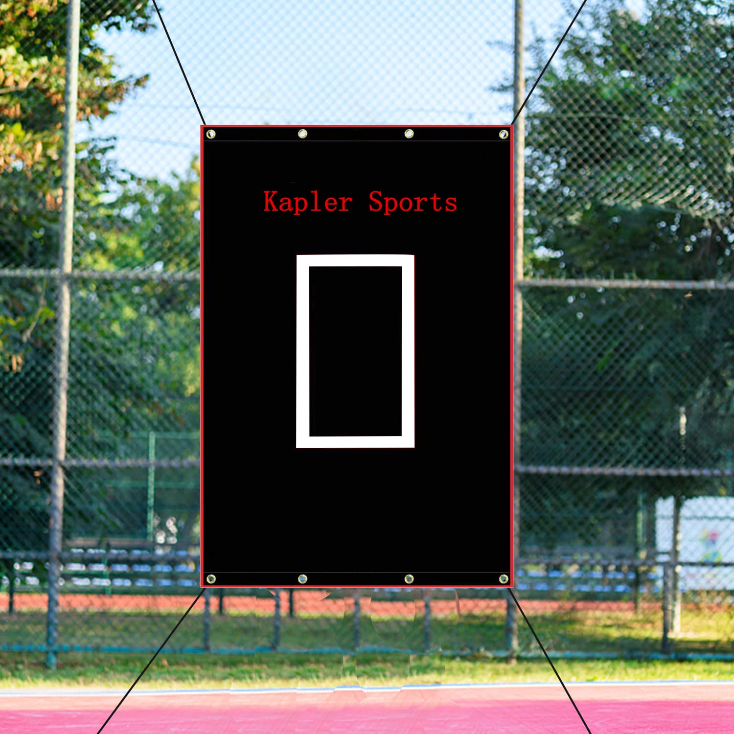 Batting Cages Pitching Target Vinyl Batting Cage Mat Kapler Batting