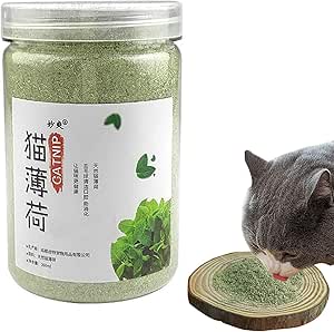 LinJie Natural Catnip for Cats,Organic Catnip Used As a Snack or ...