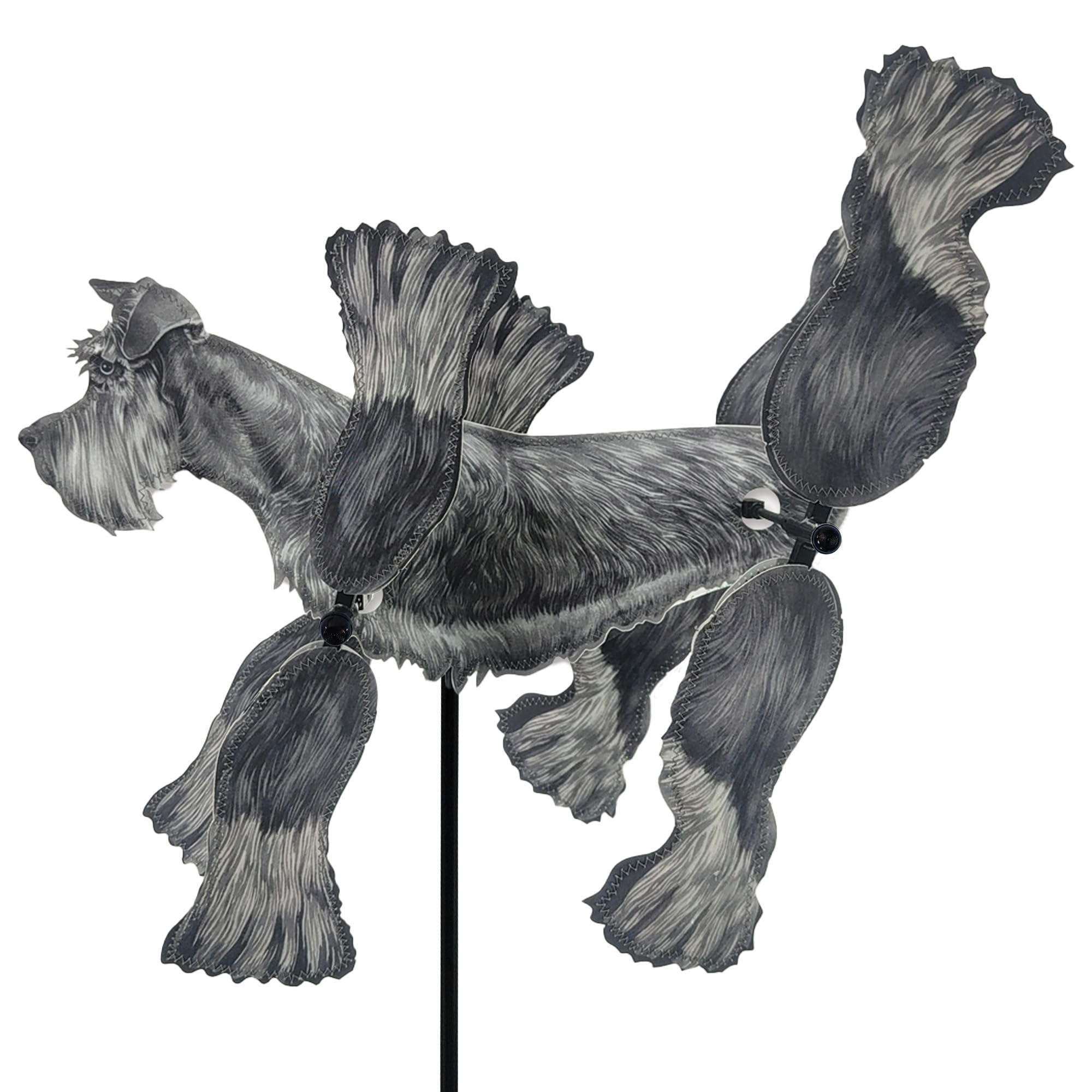 Amazon.com: Whirligig Spinner Schnauzer 16" – Adorable Dog-Themed ...