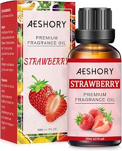 Aeshory Strawberry Essential Oil Premium Grade, 30ml Natural Fruit ...