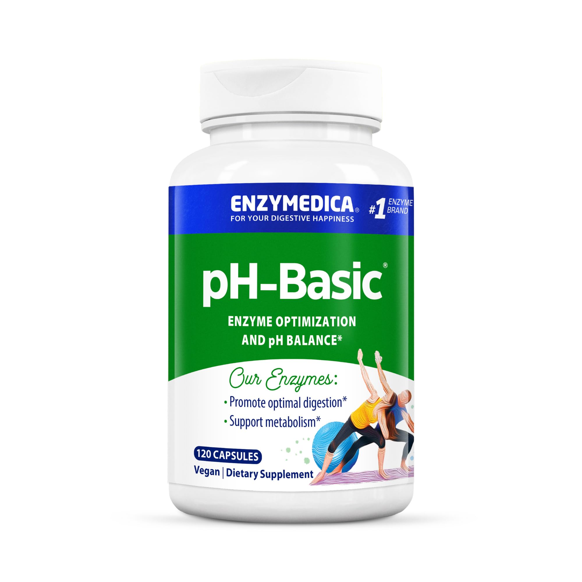 Enzymedica Ph Basic Includes Digestive Enzymes Nutrients And Herbs ...