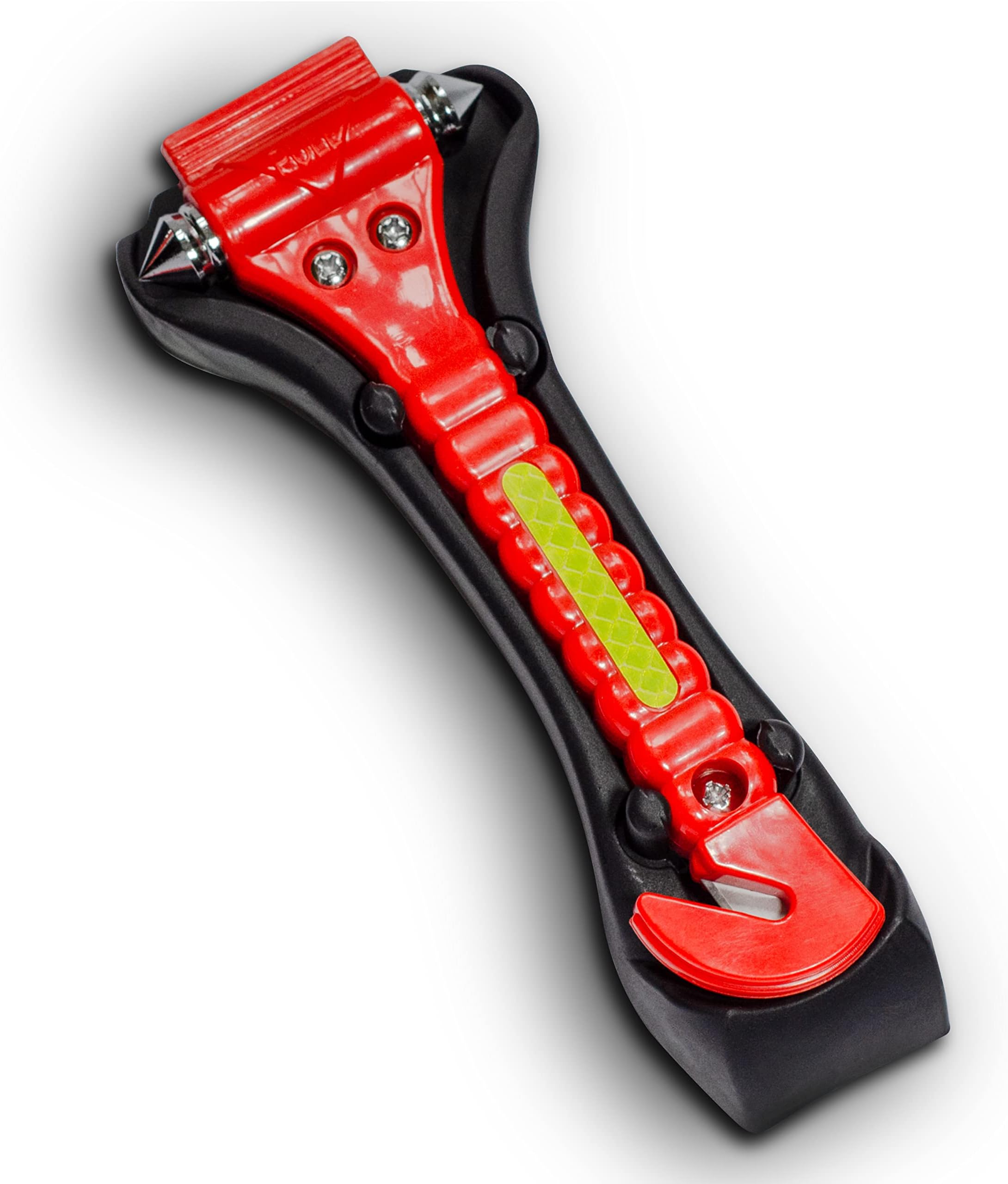 Komonee Car Safety Glass Hammer Emergency Window Break Escape and Seat ...