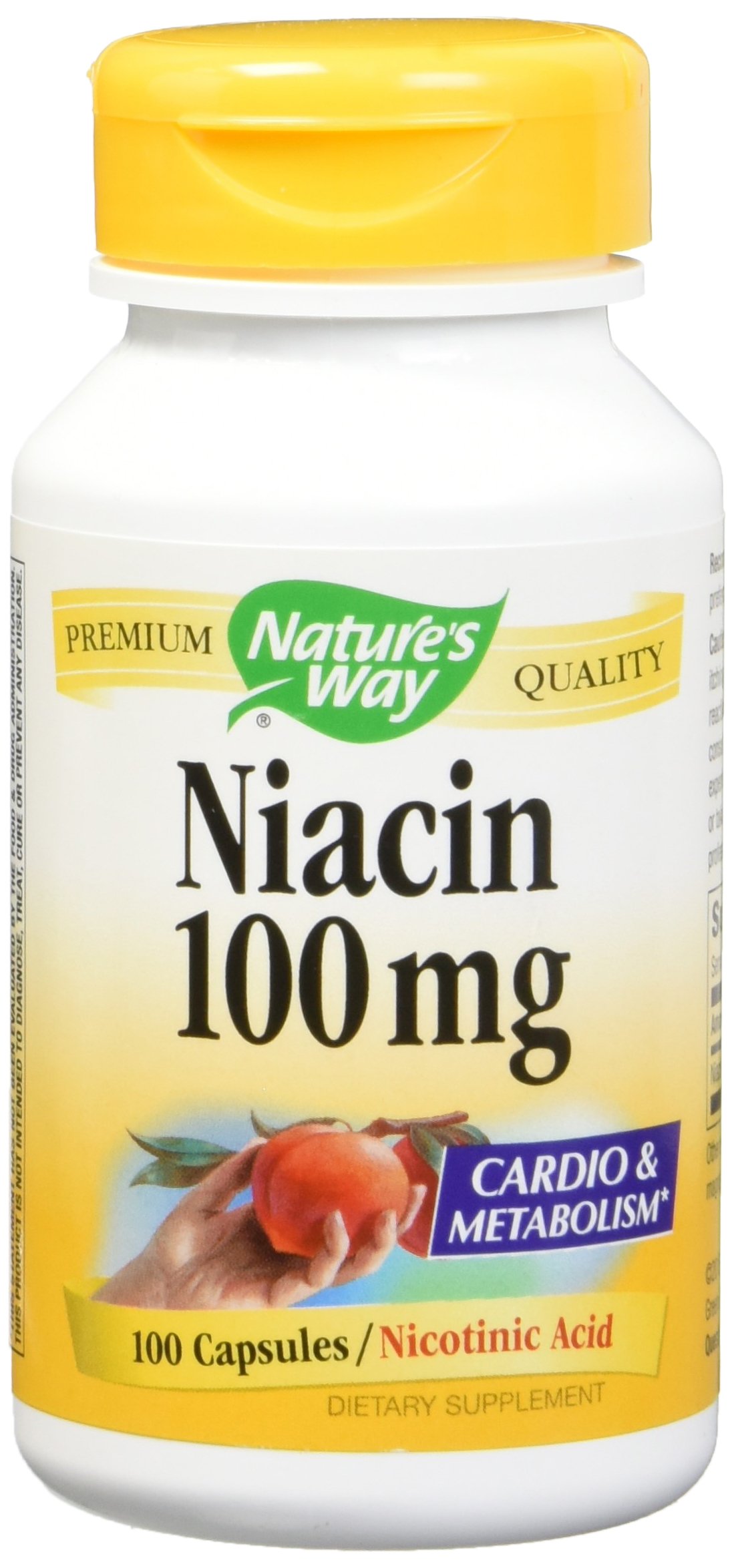 Amazon.com : Niacin 100mg 100 Capsules (Pack of 2) : Health & Household