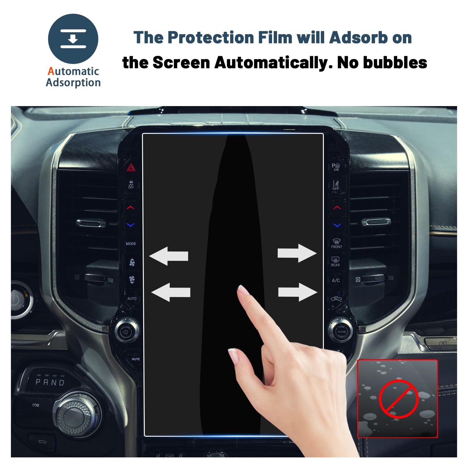 Buy Ruiya Screen Protector for Dodge Ram 12-inch Touch Screen, 9HD Anti ...