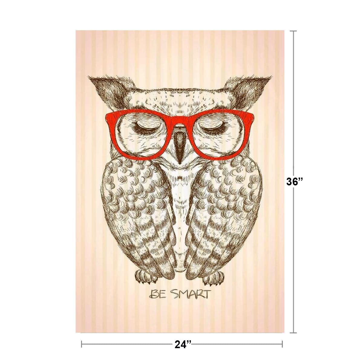 Hipster Art Owl