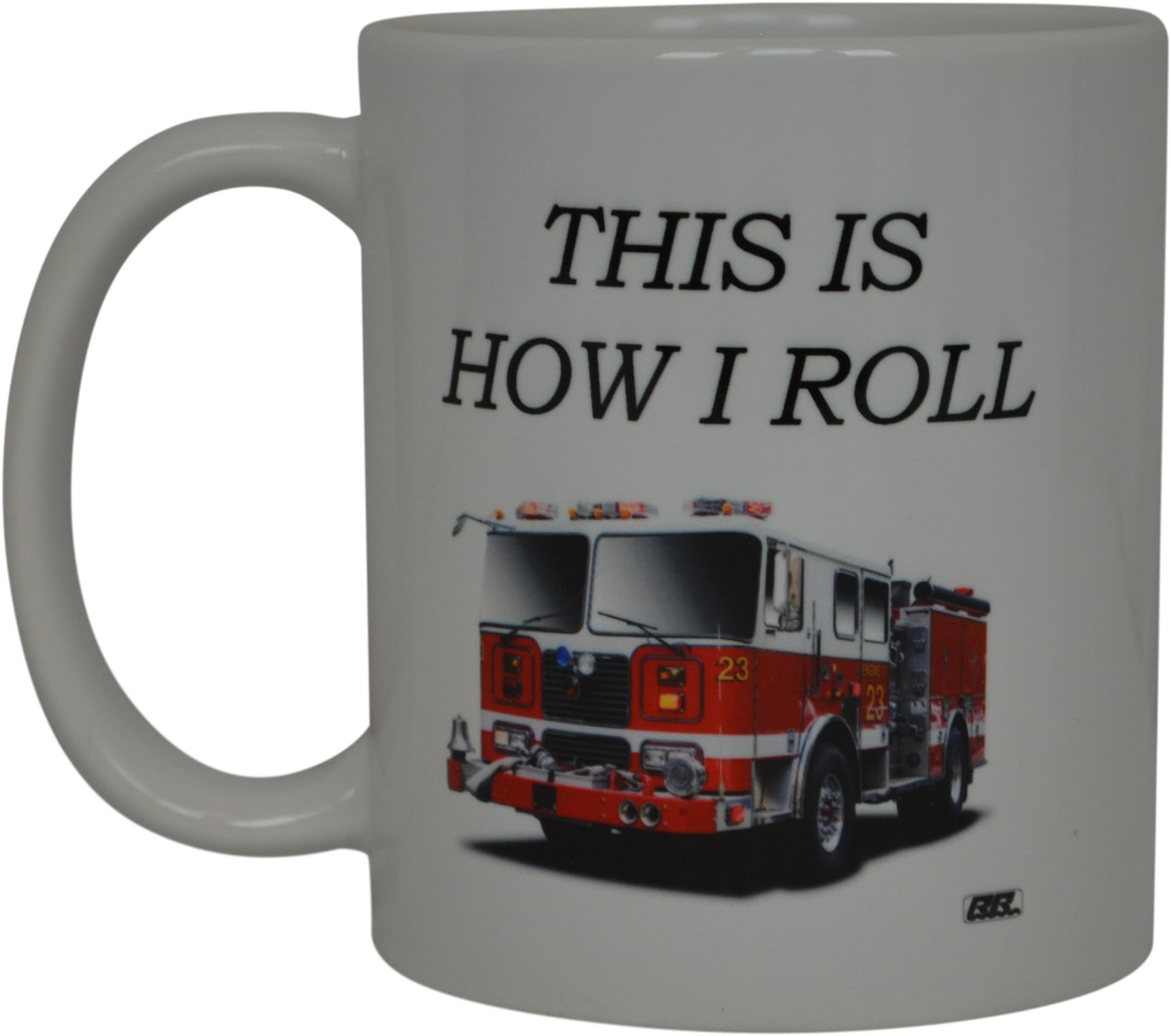 Amazon.com: Rogue River Tactical Funny Coffee Mug Best Firefighter Mug ...