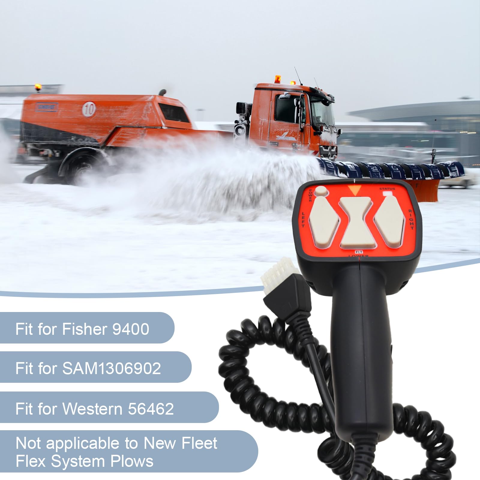 Snapklik.com : Snowplow Handheld Controller Replacement For Western ...