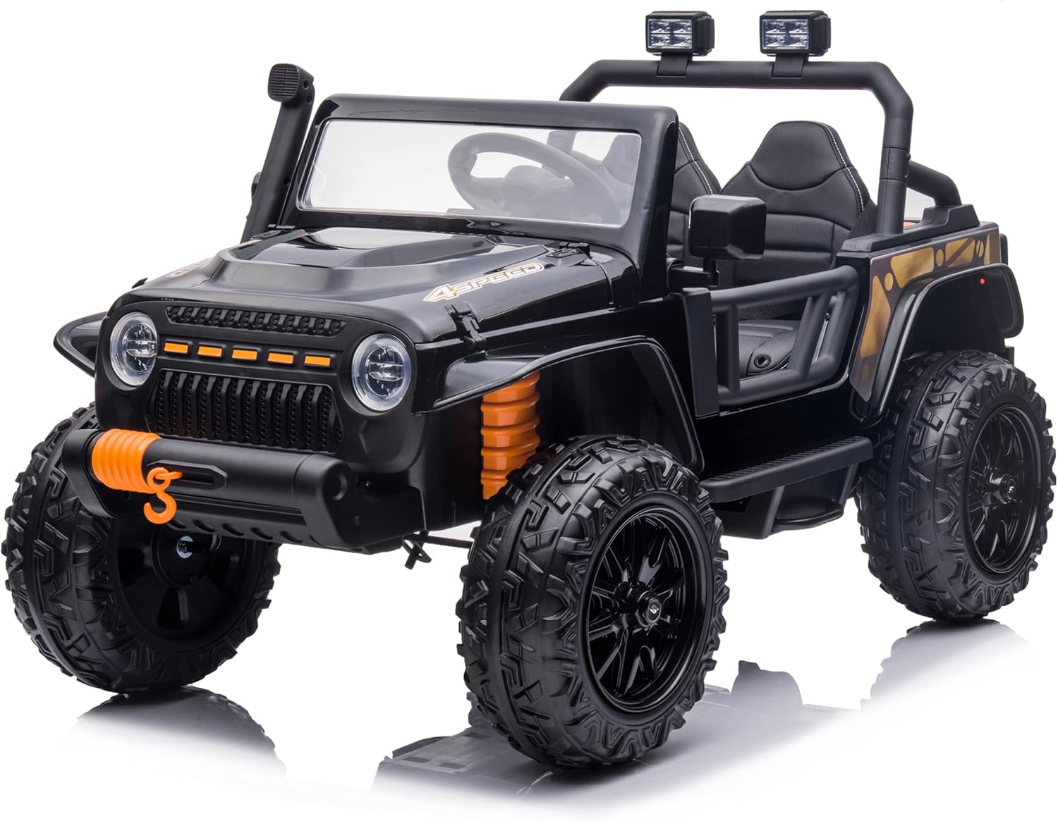 Amazon.com: Off Roader Vehicle -12V (Black) : Toys & Games