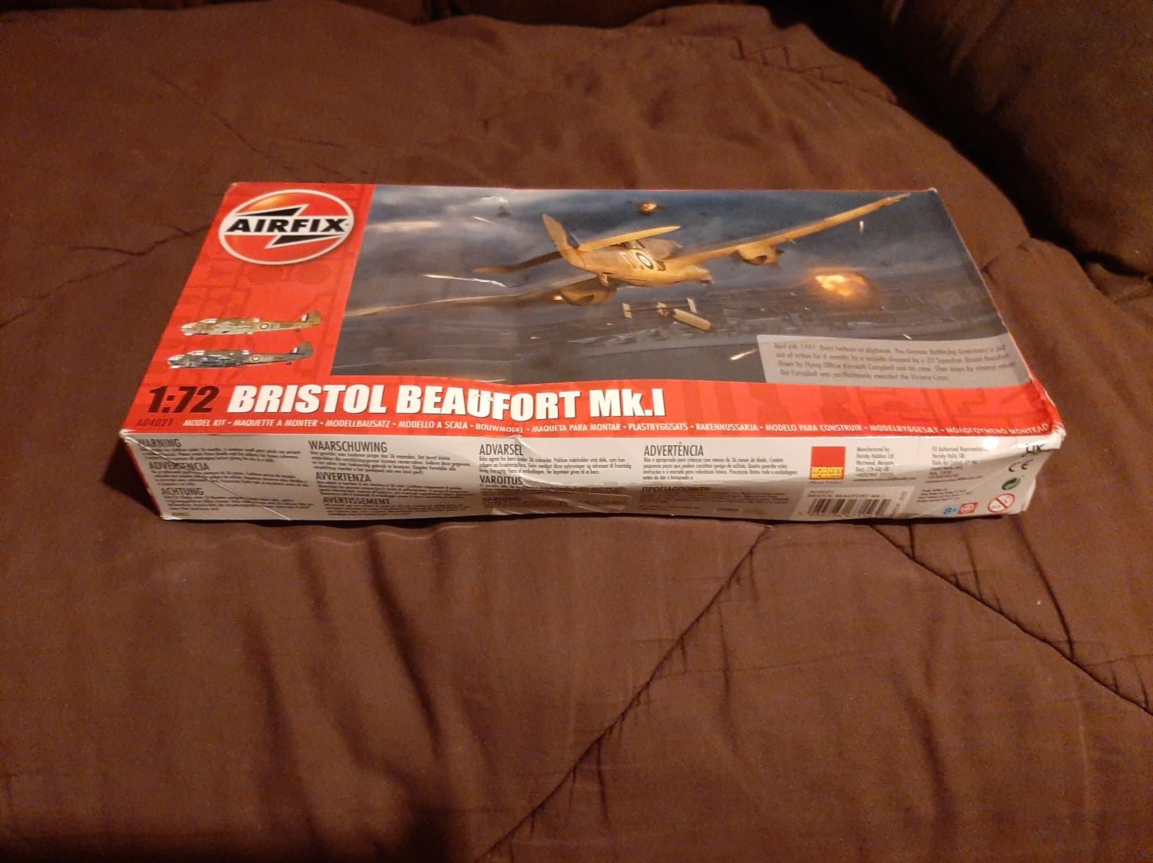 Amazon.com: Airfix Model Airplane Kit Gift Set - A04021 Bristol ...