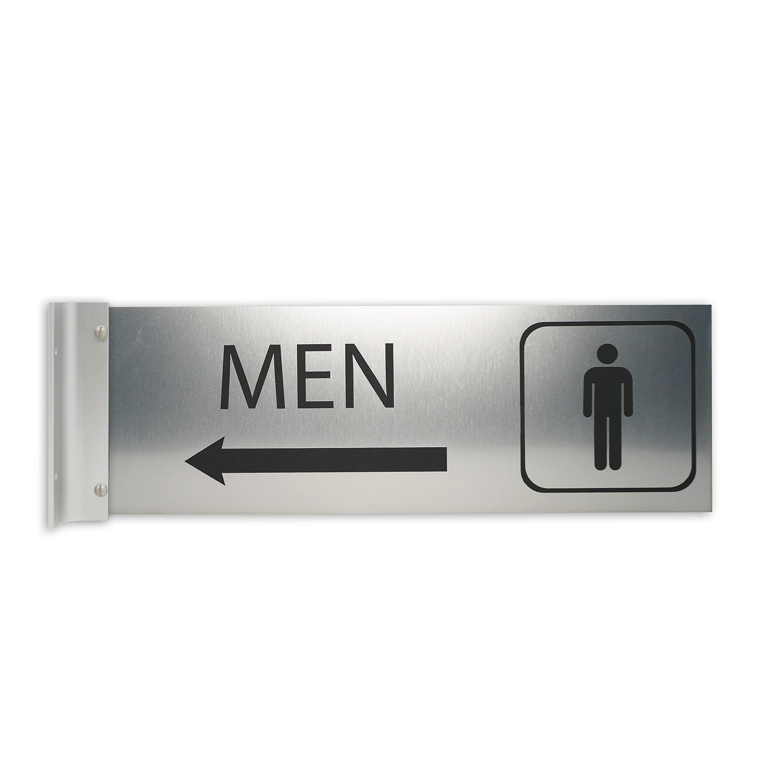 Amazon.com : ALPHA DOG SIGNS - Corridor Projecting Hallway Men's ...
