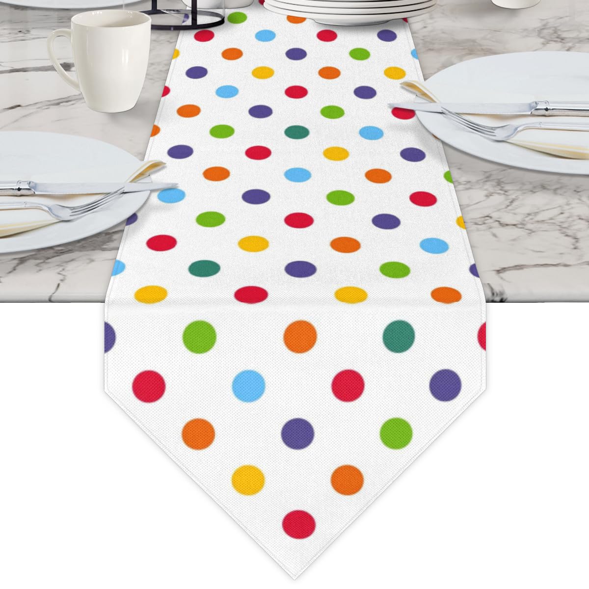 Polka Dot Table Decorations A Cheerful Table Decoration For Halloween