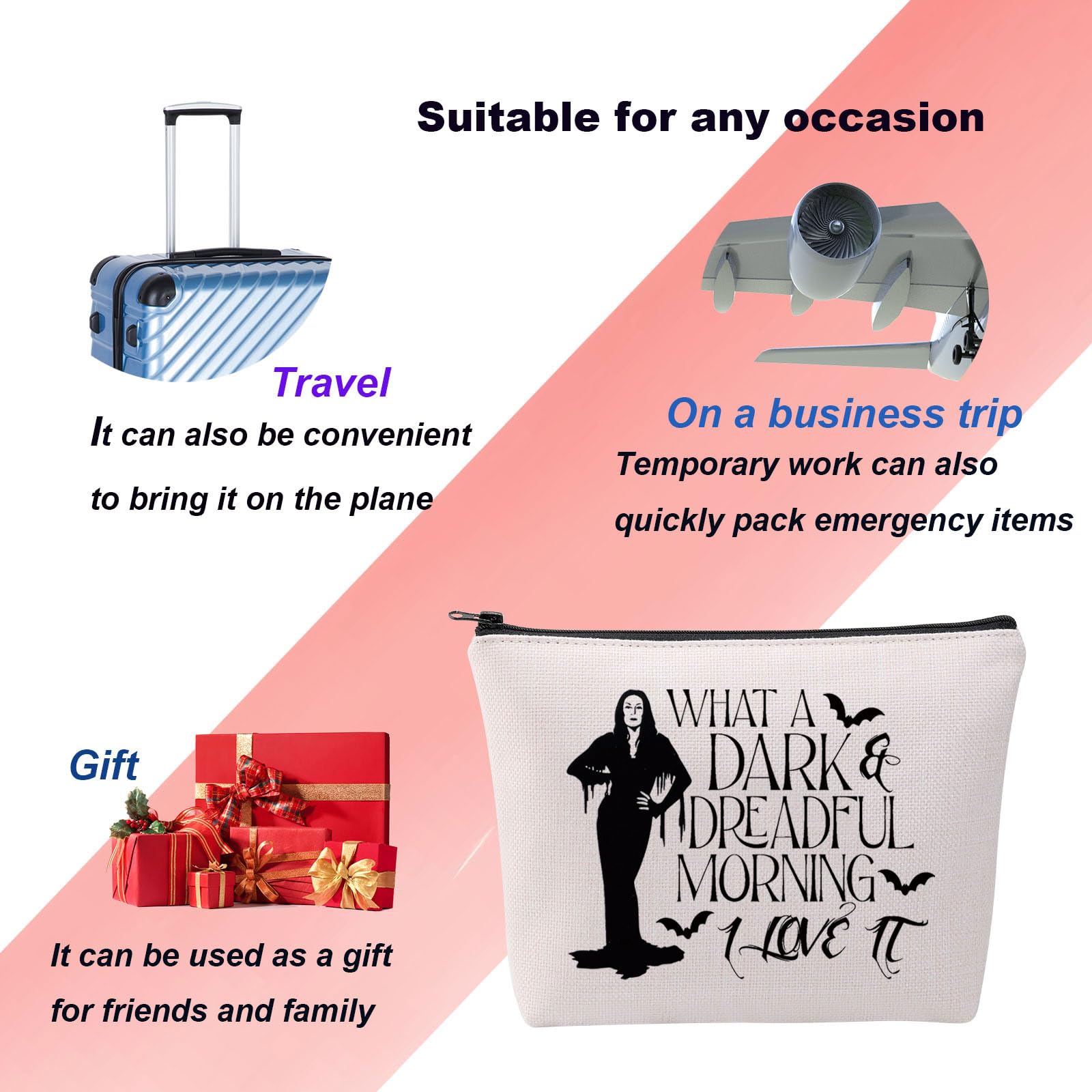Snapklik.com : KUIYAI TV Series Merchandise Makeup Bag Morticia Fans ...
