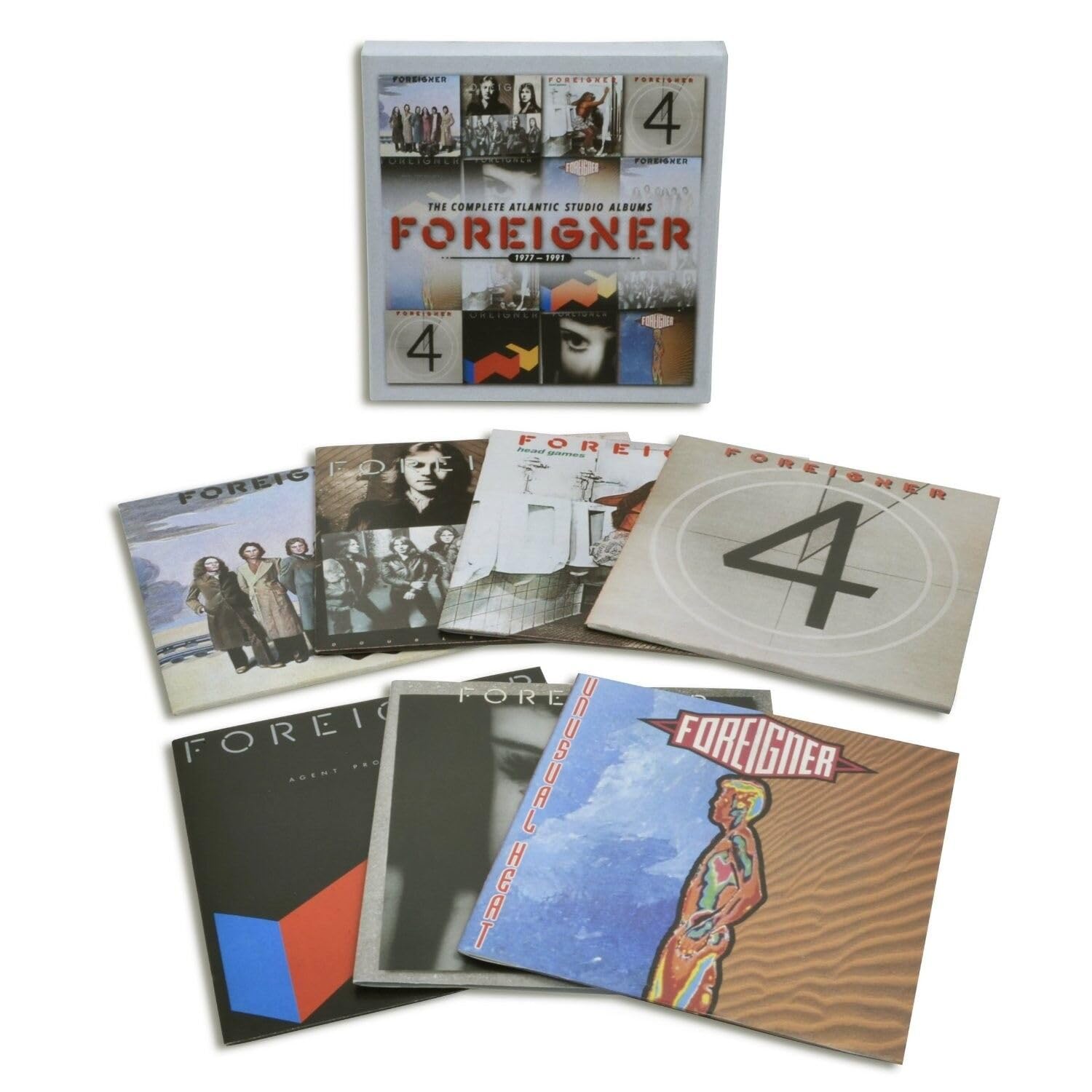Foreigner, Foreigner, Foreigner - THE COMPLETE ATLANTIC STUDIO ALBUMS ...