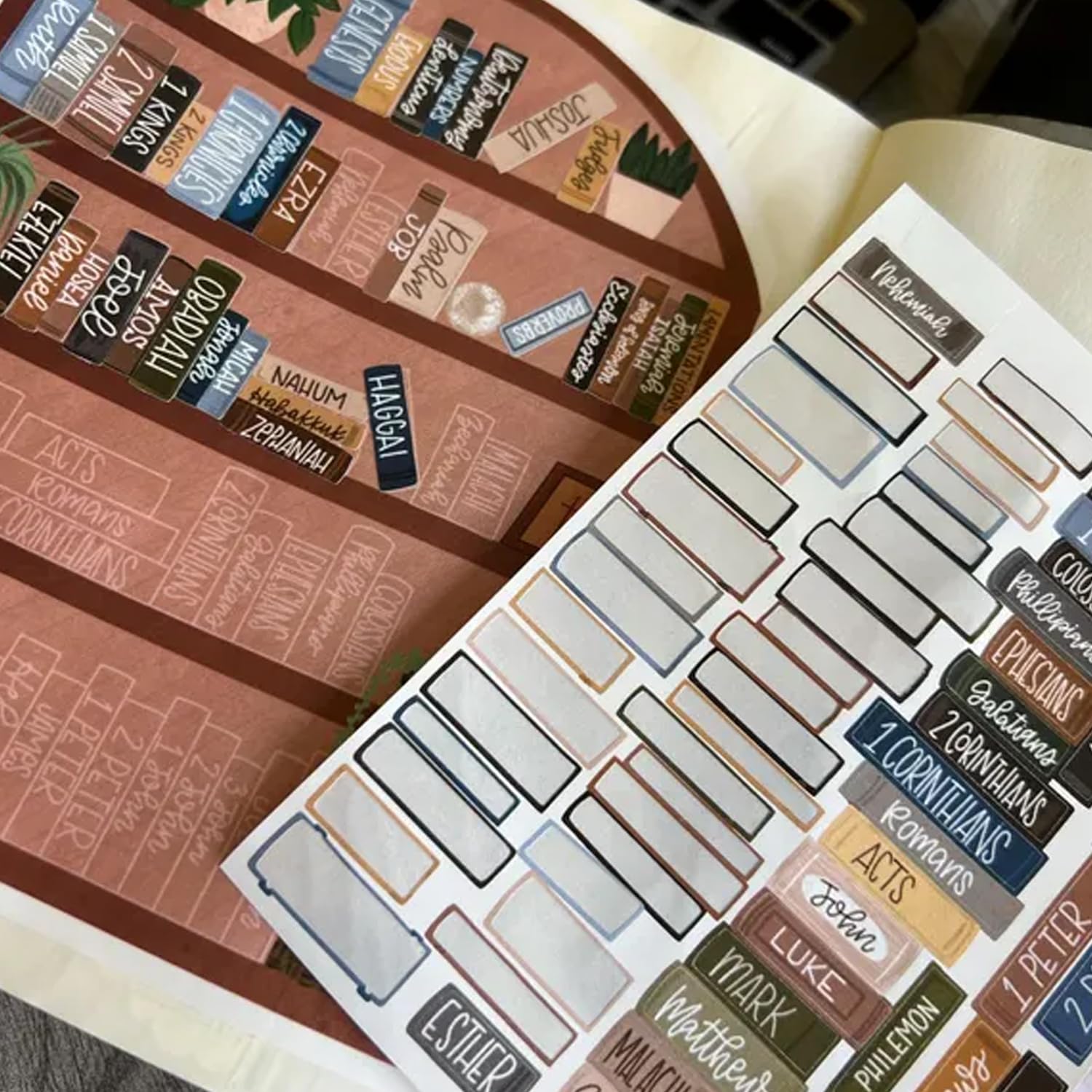 Snapklik.com : Bible Reading Tracker Bible Labels Bible Study Stickers ...