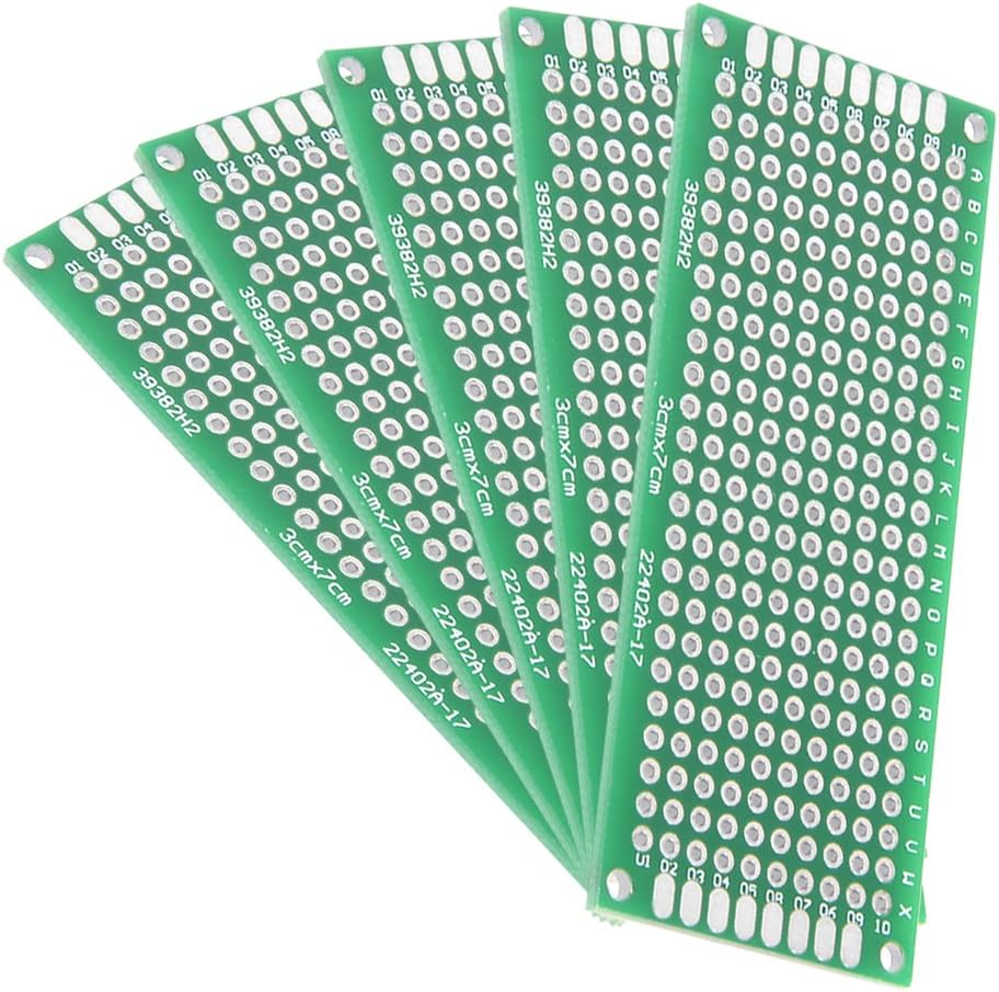 xcluma Single Side Copper Prototype PCB Universal Board 5X7 5 * 7 cm ...
