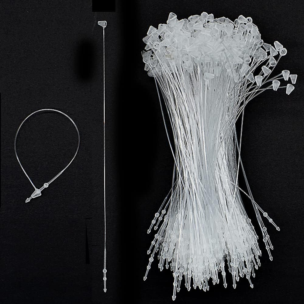 Amazon.com: 2000Pcs Plastic Fastener Hang Tag Snap Lock Pin Security ...