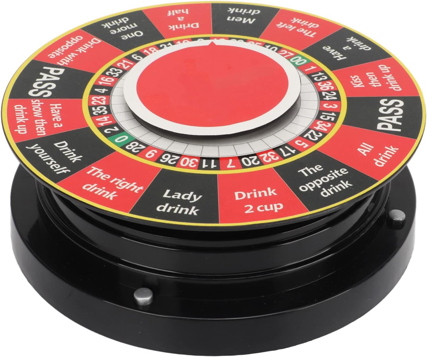 Amazon.com : equlup Fortune Game Wheel, Plastic Prize Wheel Wall ...