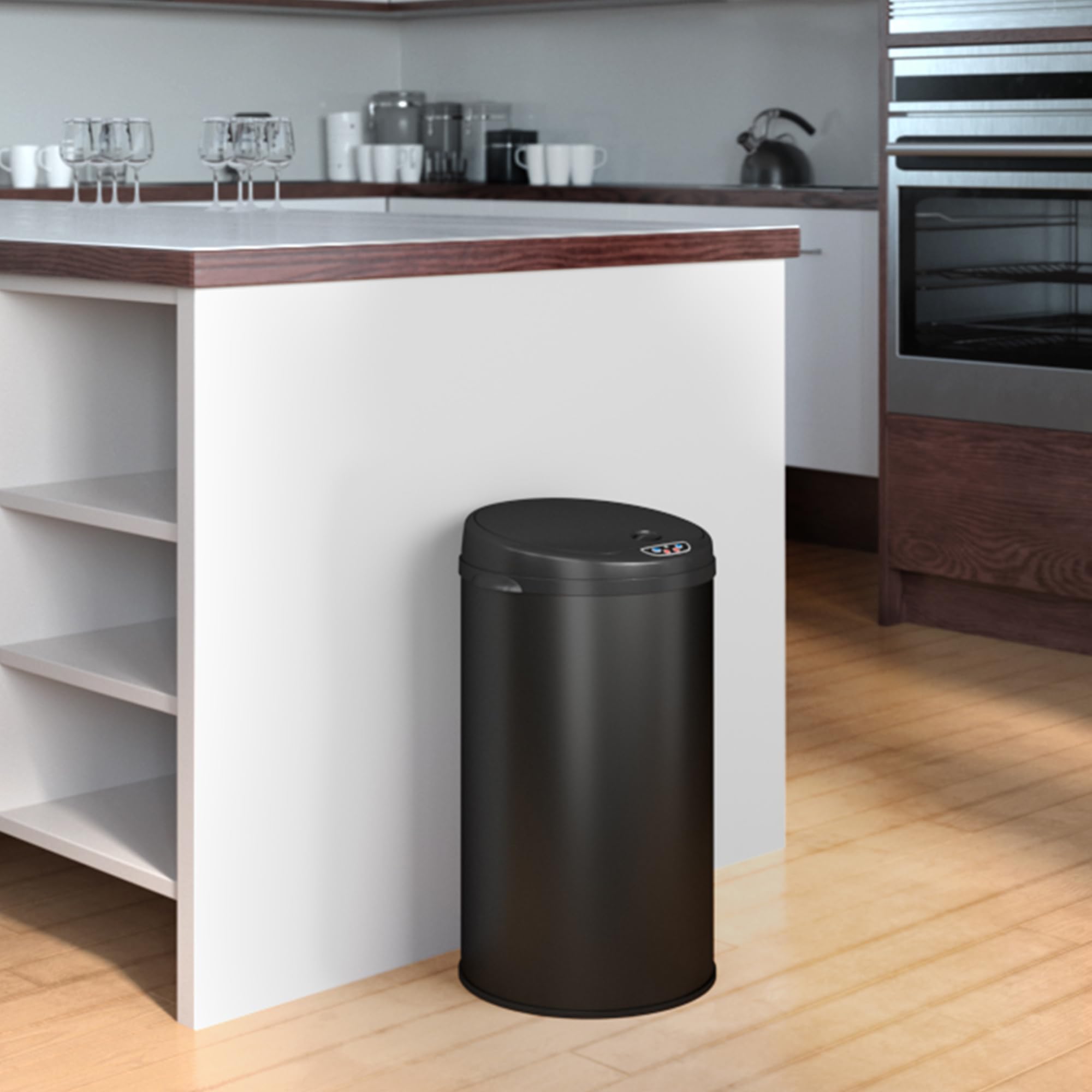 Snapklik.com : iTouchless Steel Garbage Bin, Perfect For Home, Kitchen ...