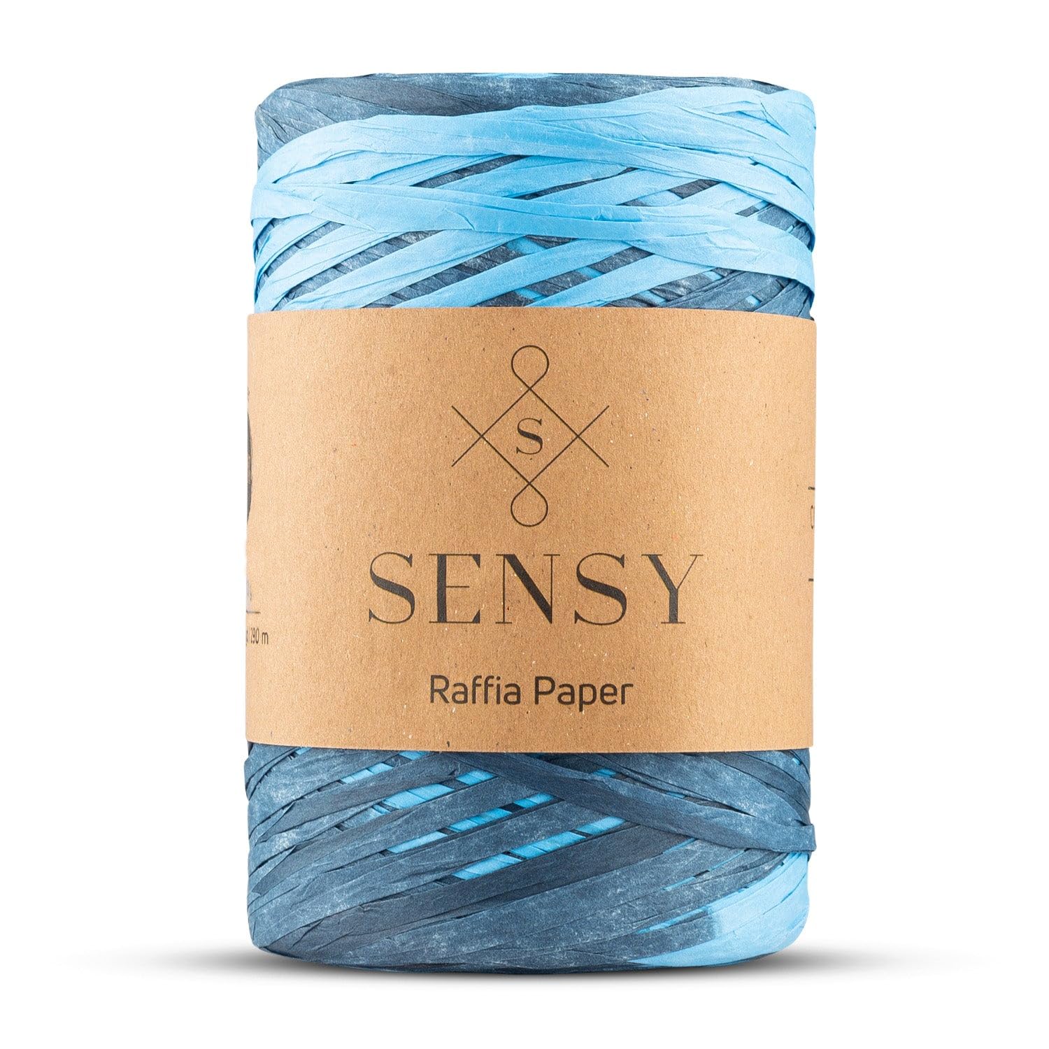 Amazon.com: Sensy Premium 317 Yards%100 Paper Multi-Color Raffia Paper ...