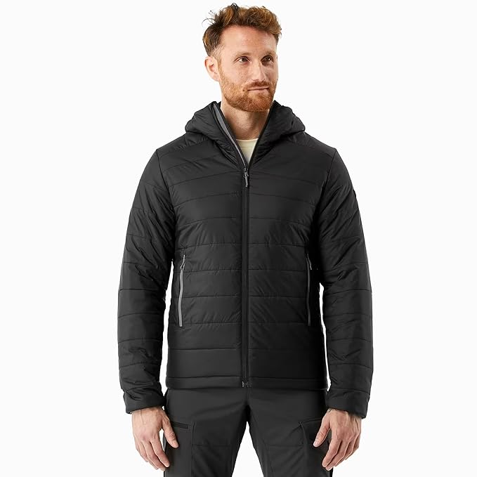 FORCLAZ Decathlon Men’s Synthetic Padded Puff Winter Jacket (IN, Alpha ...