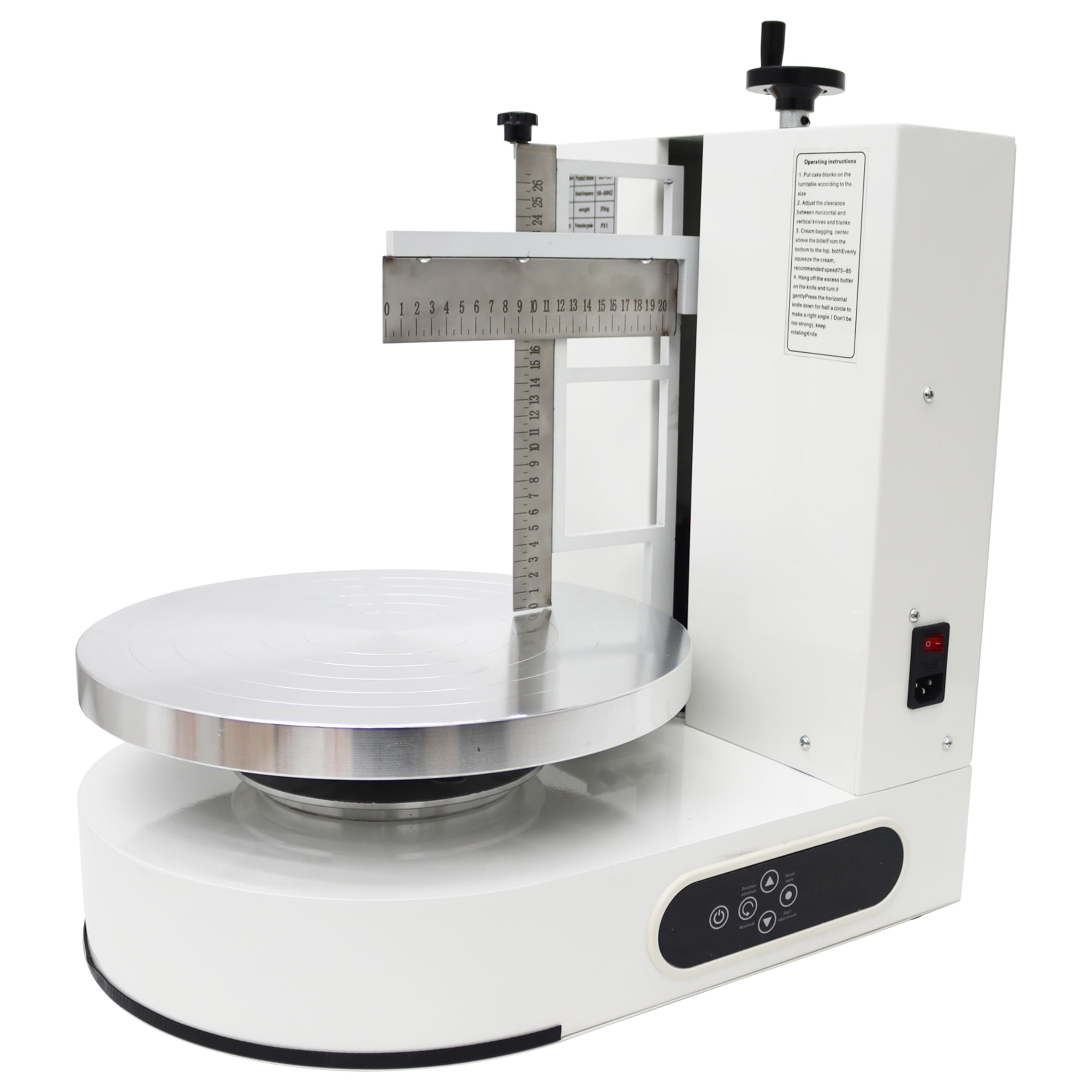 Amazon.com: TECHTONGDA Cake Cream Spreading Frosting Icing Turntable ...