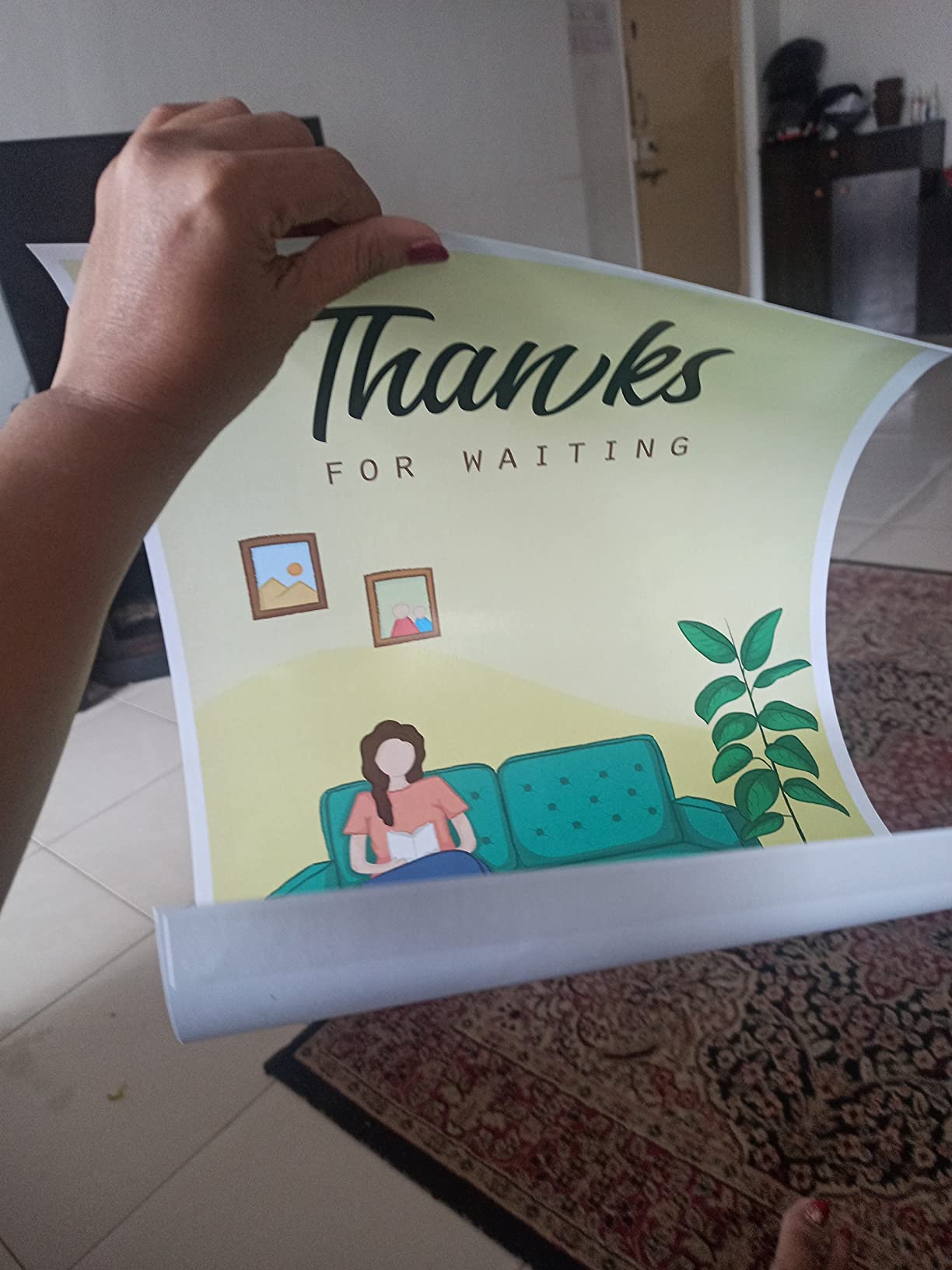 ArtinKart Waiting Area Poster for Shop Clinic Office Walls Door ...