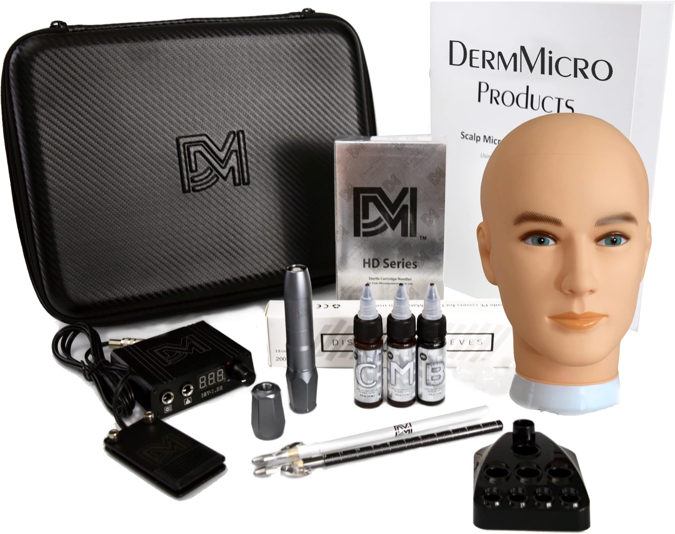 Amazon.com: Complete Scalp Micropigmentation kit by DermMicro : Beauty ...