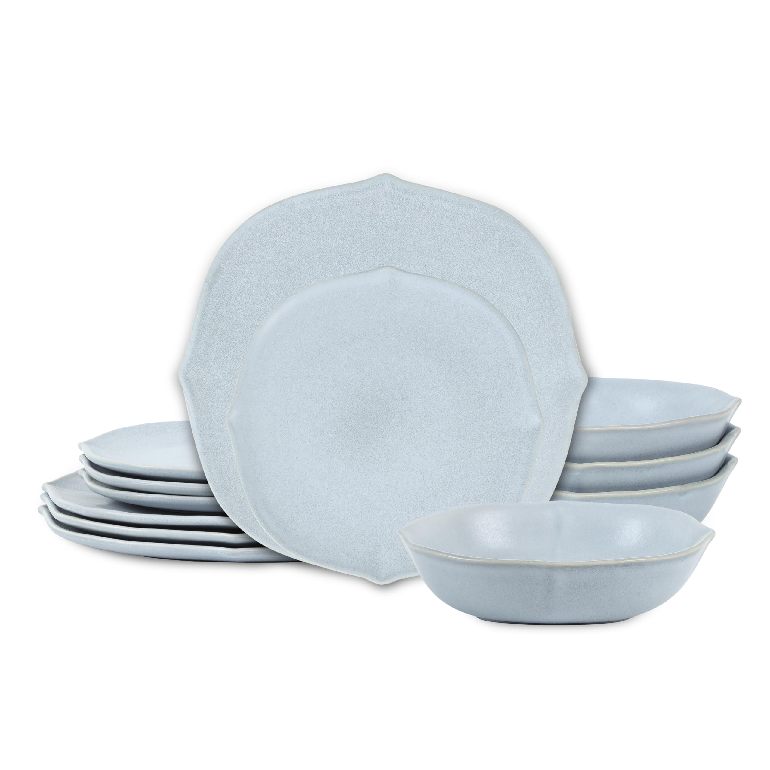 Amazon.com | Stone Lain Baskerville 24-Piece Dinnerware Set Stoneware ...