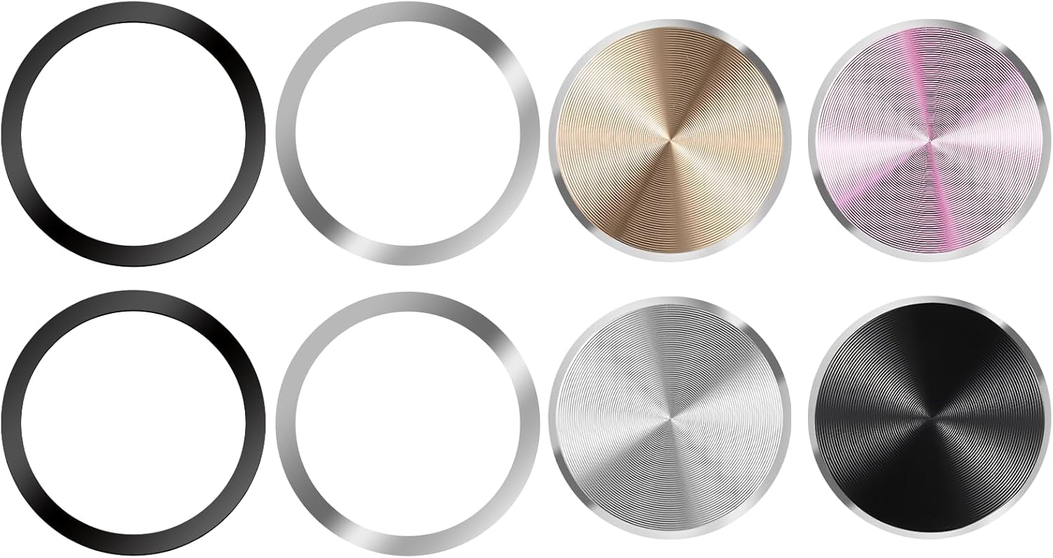 Amazon.com: GEEHUA 8Pcs Round and Ring Magnetic Sticker, Self Adhesive ...