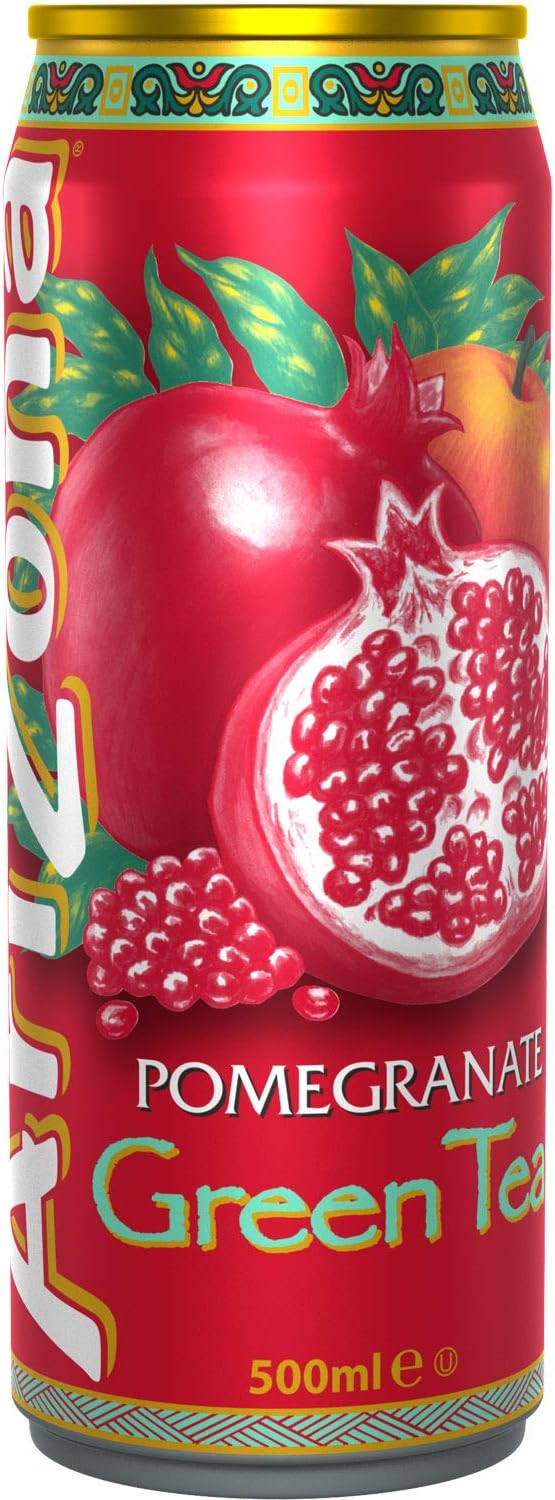 AriZona - Thé Vert Goût Grenade - Boisson 100% Plaisir - Emballage ...
