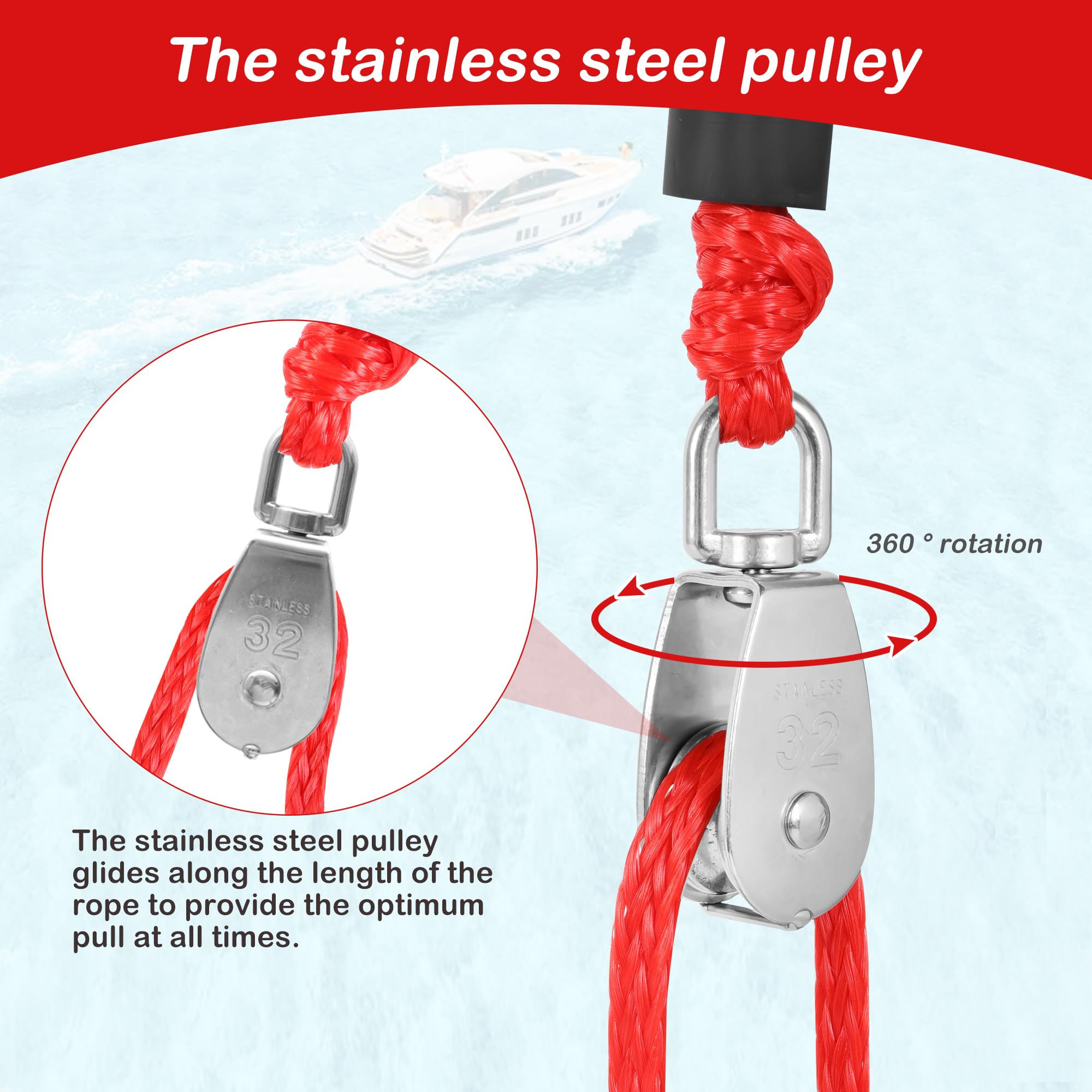 Snapklik.com : Self Centering Tow Harness For Watersports