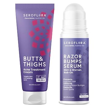 Amazon.com: Butt Acne Cream & Razor Bump Serum – Helps Reduce the Look ...