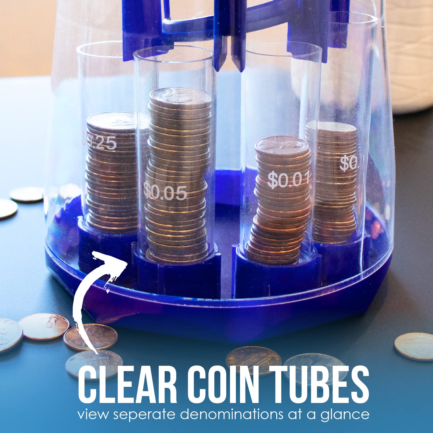 Snapklik.com : Teachers Choice Digital Coin Counter Automatic Coin ...