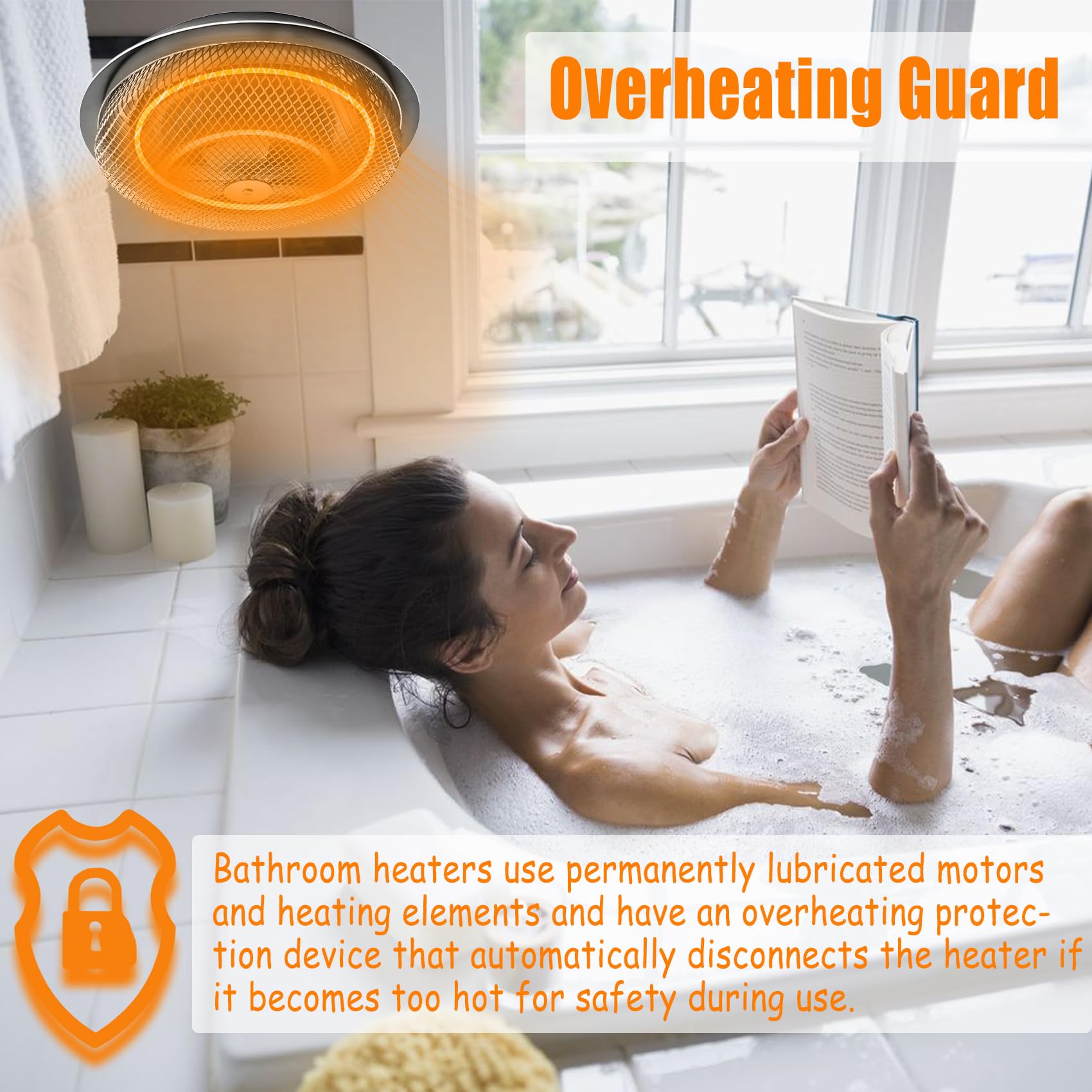Snapklik.com : Bathroom Ceiling Heater,Replacement For Broan-NuTone 157 ...