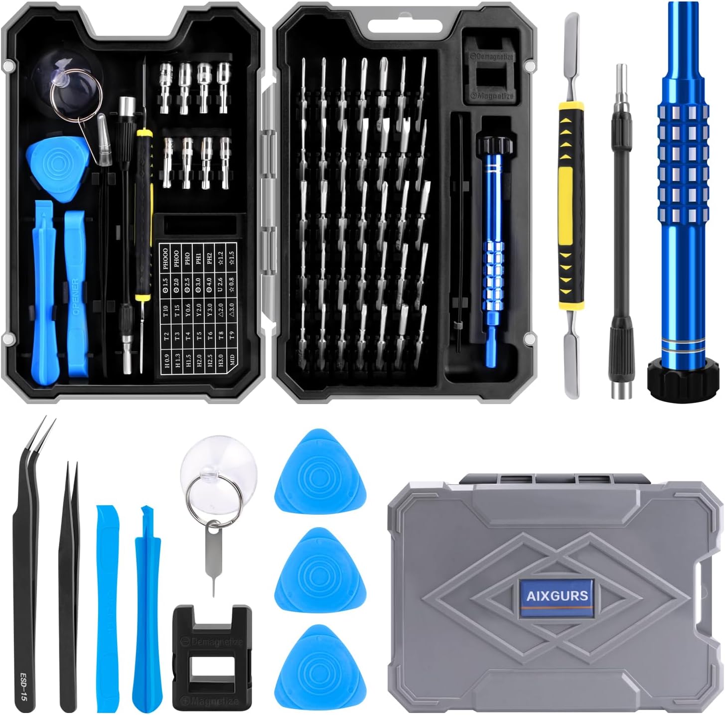 Amazon.com: 55 in 1 Precision Computer Screwdriver Set for Nintendo ...