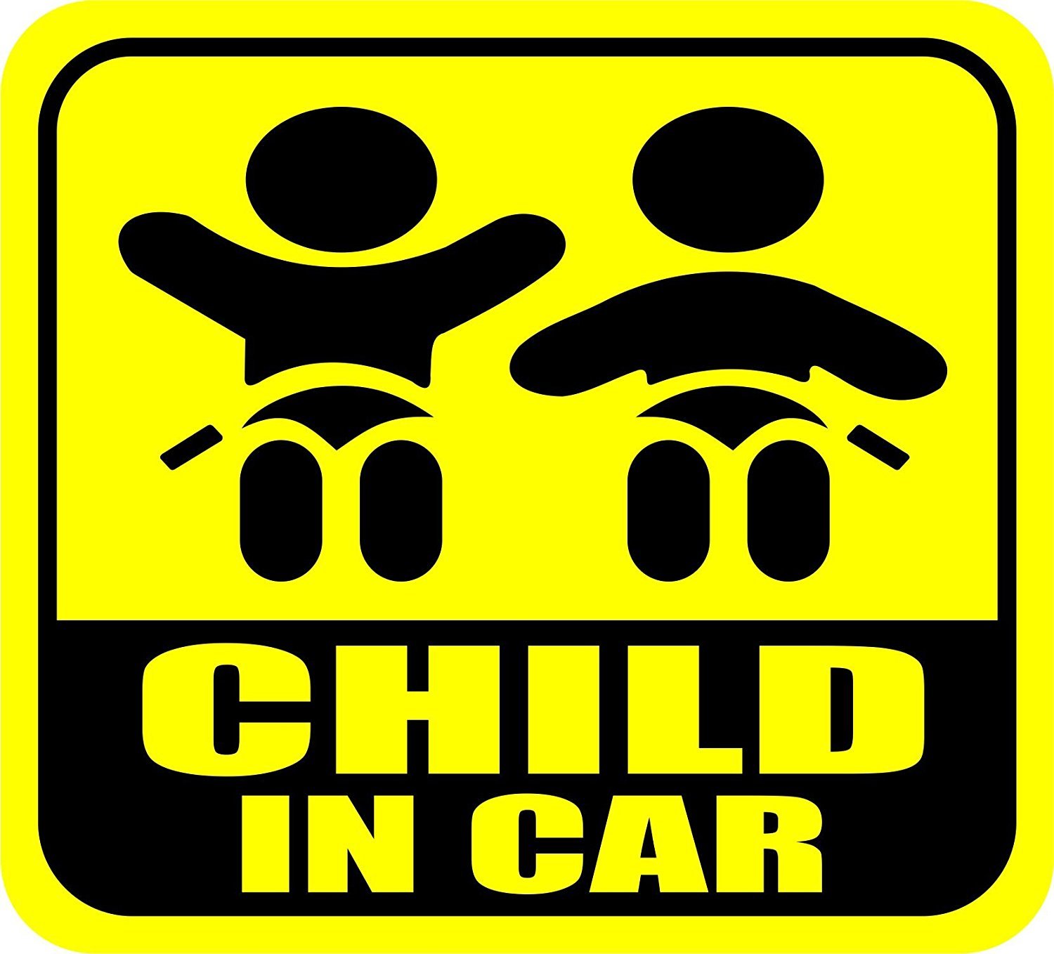 stickerbuy CAR Safety Baby/Child ON Board Decal Sticker + Decorative ...