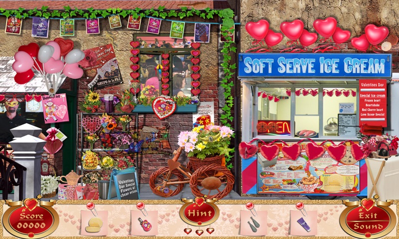 PlayHOG # 58 Hidden Objects Games Free New - Happy Valentines Day ...