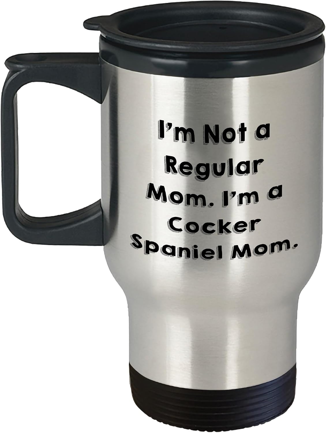 Amazon.com: Cocker Spaniel Mom Cares Gift for Birthday Lover, Funny ...