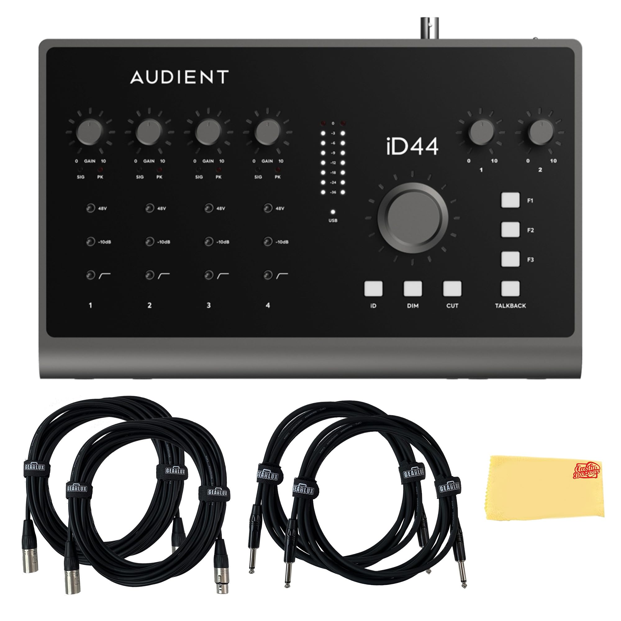 Snapklik.com : Audient ID44MKII USB Audio Interface Bundle
