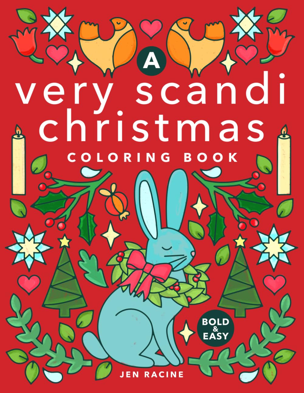 Amazon.com: A Very Scandi Christmas Coloring Book: Scandinavian ...