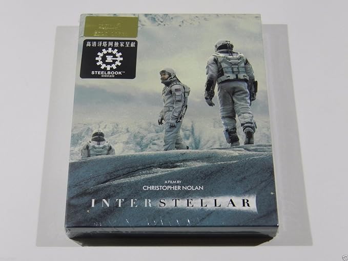 Amazon: Interstellar Lenticular Boxset [2-Disc Blu-Ray Steelbook ...