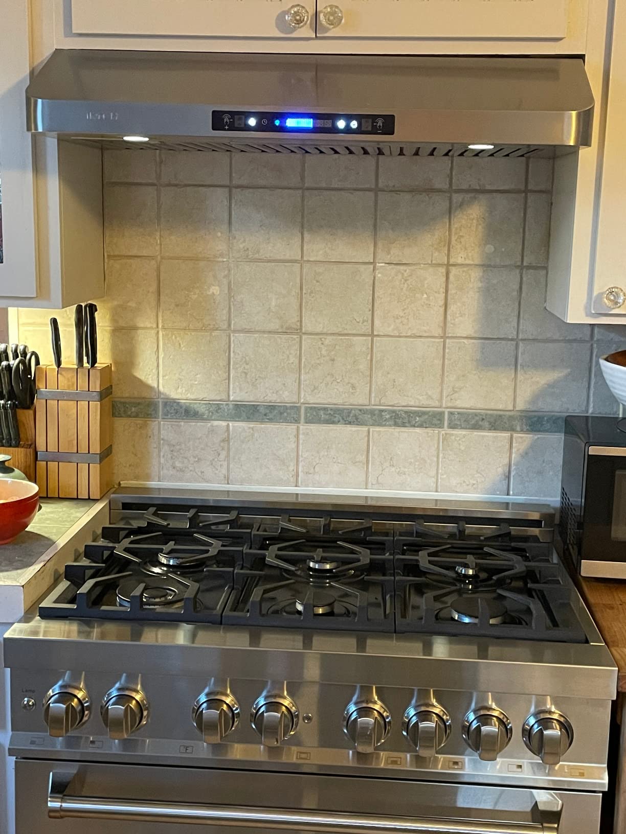 $11/mo - Finance IKTCH 30 Inch Under Cabinet Range Hood with 900-CFM, 4 ...